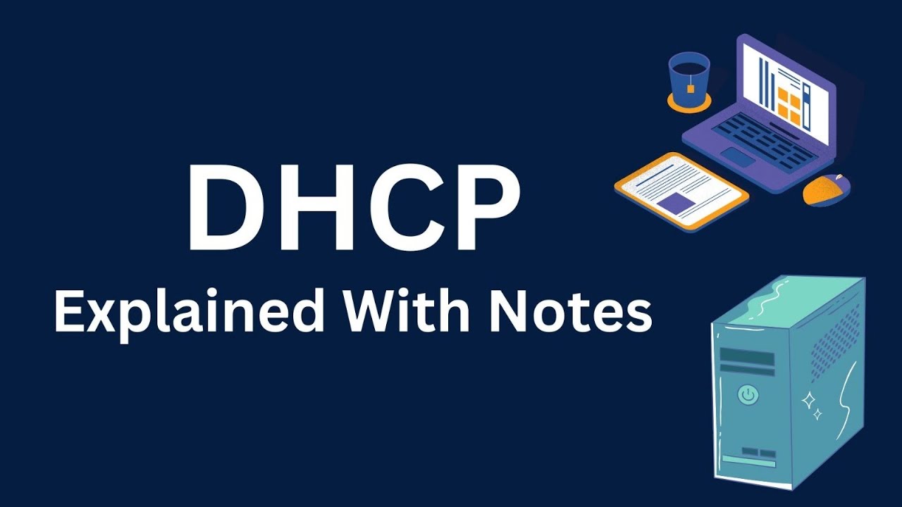 Dhcpdynamic Host Configuration Protocol Network Full Explained With Notes Youtube