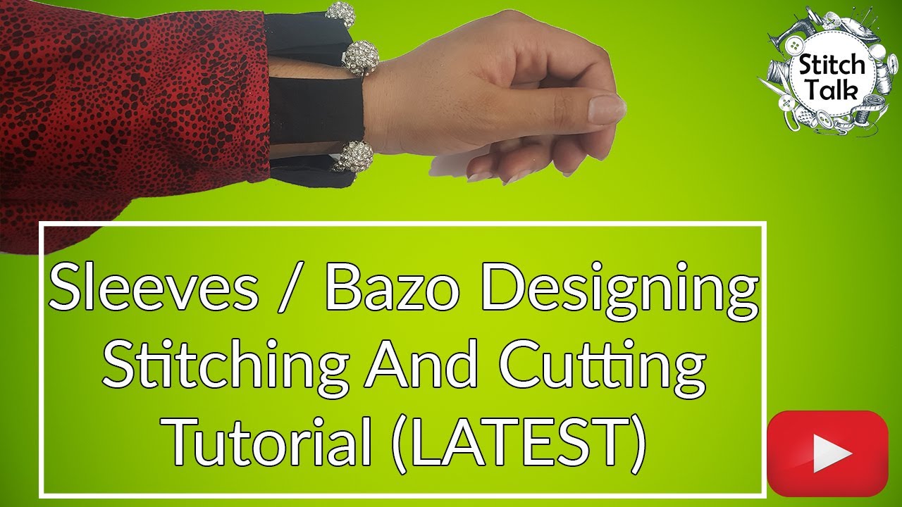 Sleeves Bazo Bajo Design : Easy Method of Stitching and Cutting Sleeves ...