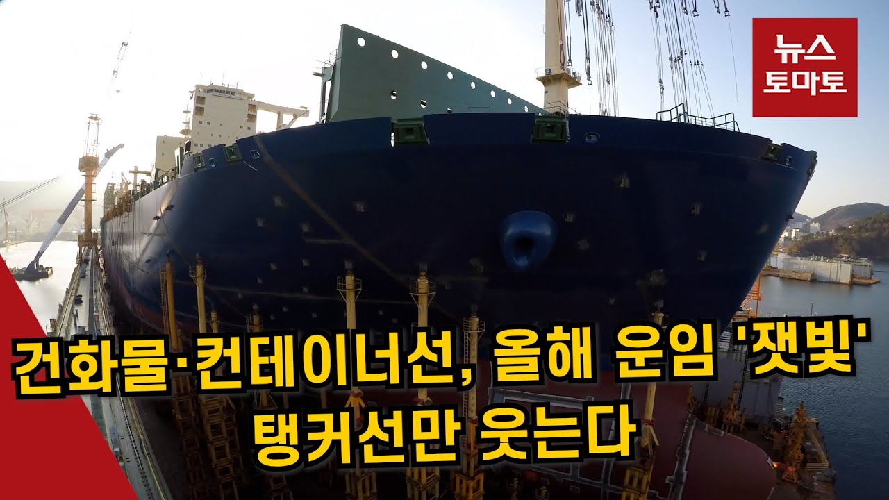 건화물·컨테이너선 올해 운임 잿빛…탱커선만 웃는다 Youtube