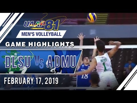 UAAP 81 MV: DLSU vs. ADMU | Game Highlights | February 17, 2019 - YouTube