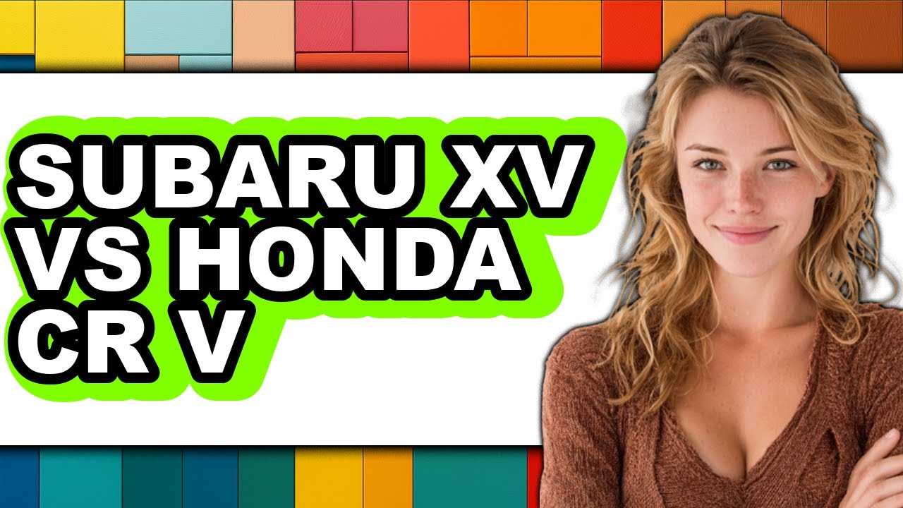 Subaru XV vs Honda CR-V - Full Comparison - YouTube