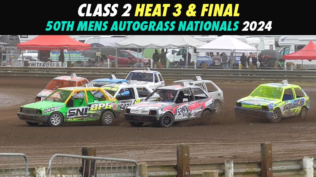 2024 Mens National Autograss Championships, Class 2, Heat 3 (ALL RACES ...