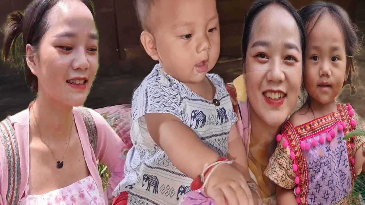 hunb no cov me ntxhais thiab me tub nkawv ib nus muag mu nrog tais laus ...