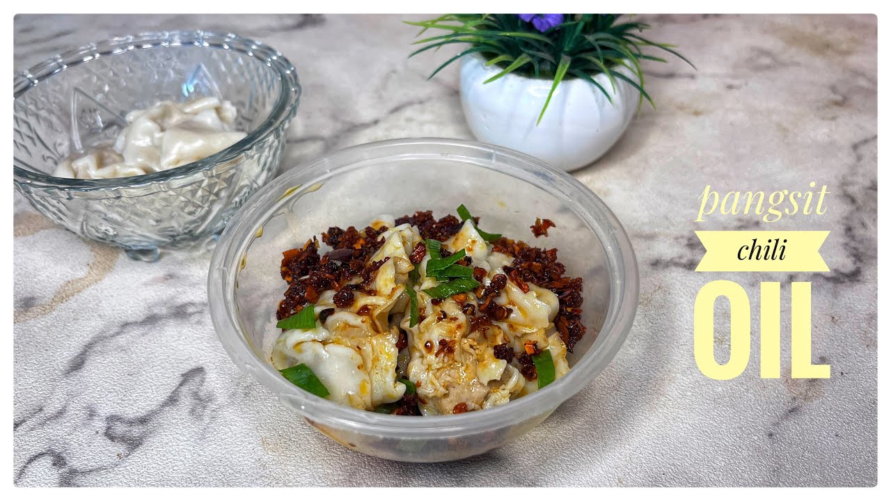 RESEP PANGSIT CHILI OIL - YouTube