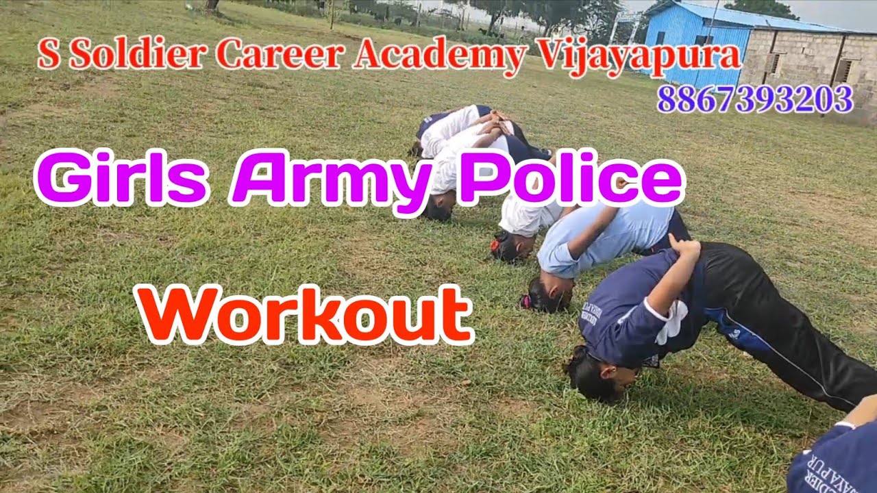 Women's military police training // Girls Army Training // Girls Army ...