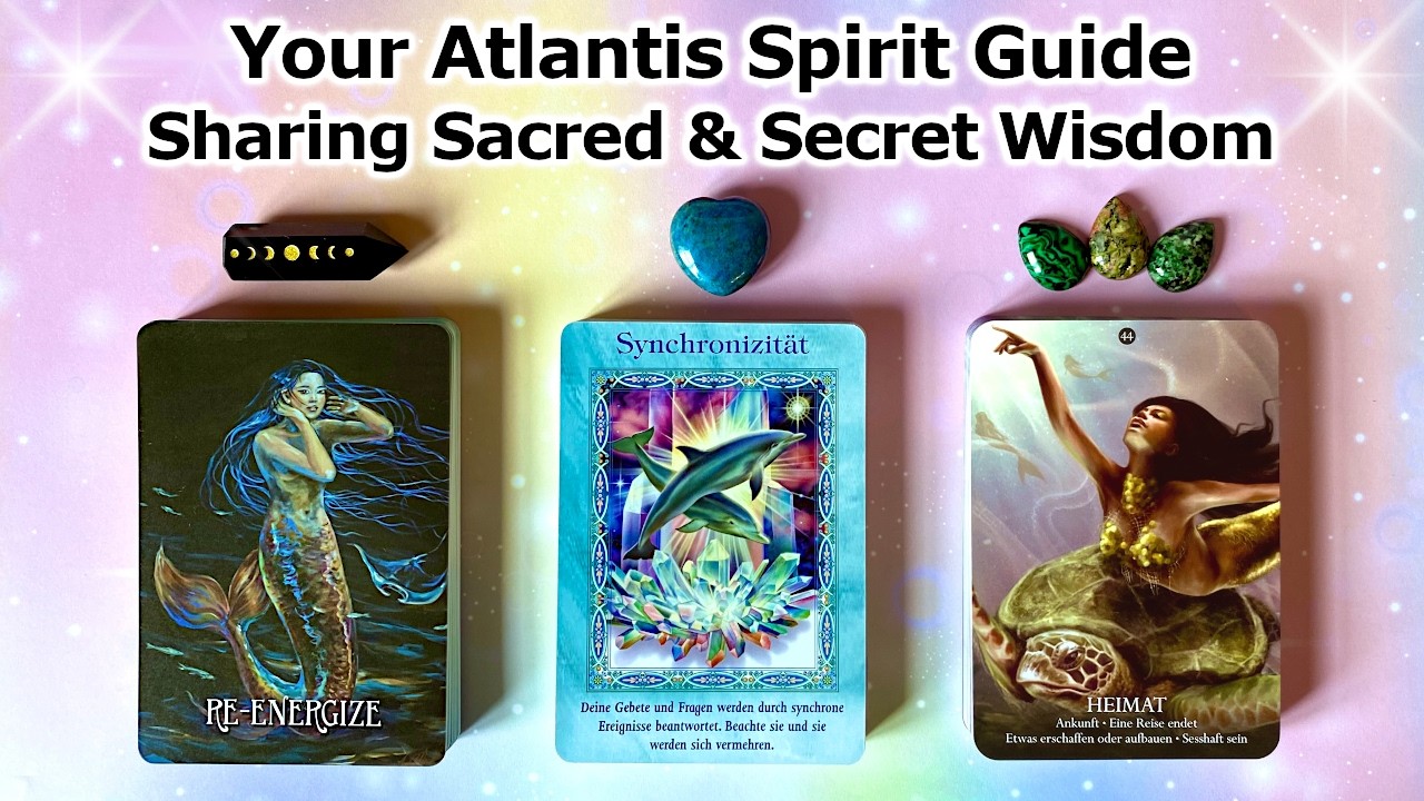 🔱💧Your ATLANTIS Spirit Guide Giving You Sacred WISDOM & GUIDANCE 🌊🔱 ...