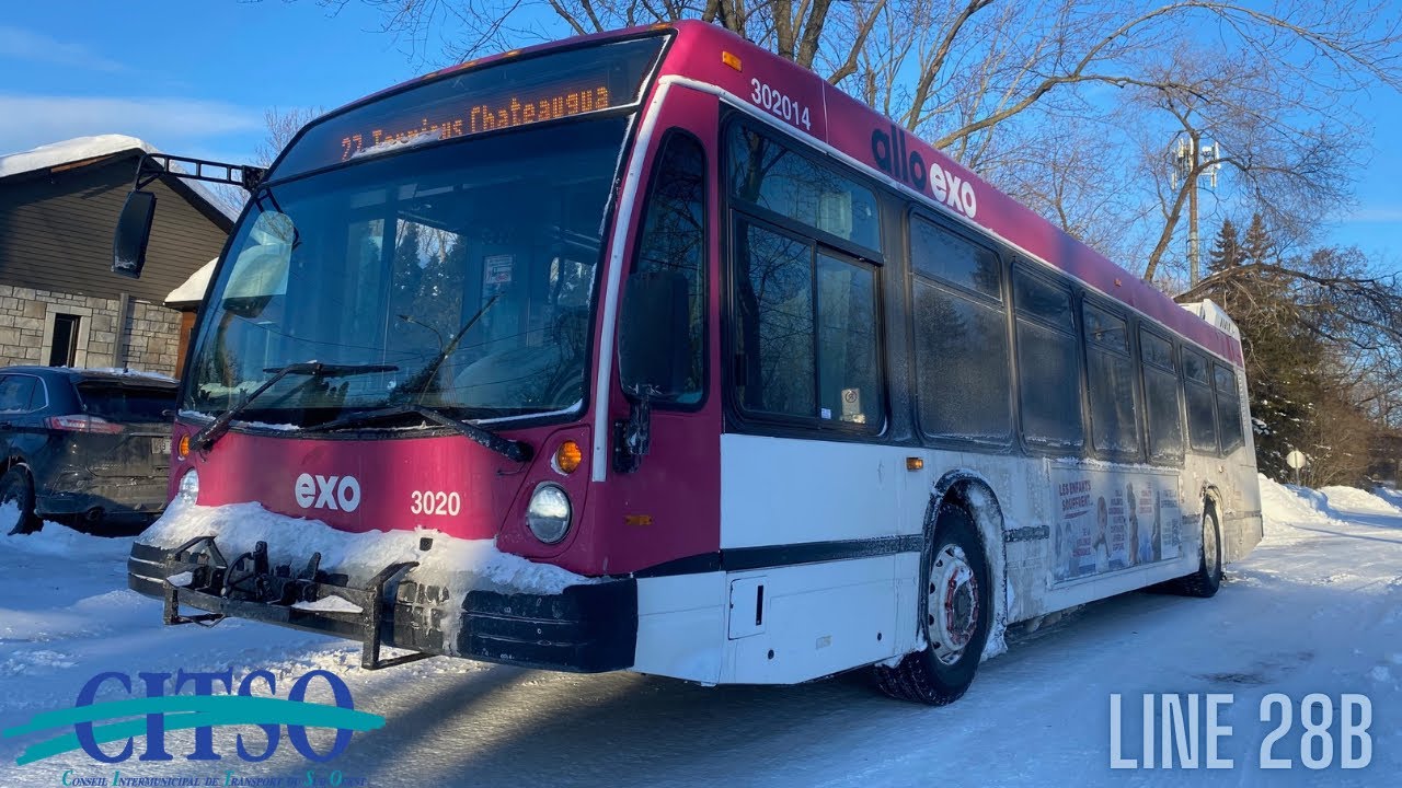 CITSO "LE 3020 LA" NOVABUS LFS RIDE - YouTube