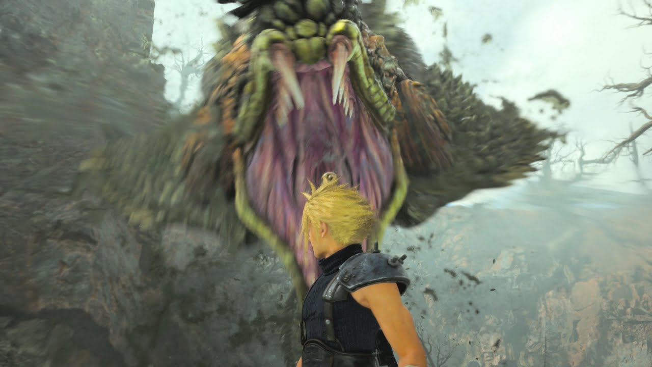 Final Fantasy 7 Rebirth Midgardsormr Boss Fight No Commentary - YouTube