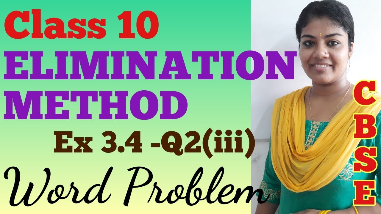 Elimination Method Word Problem Class 10 Maths Chapter 3 Pair Of elimination-method-word-problem-class-10-maths-chapter-3-pair-of