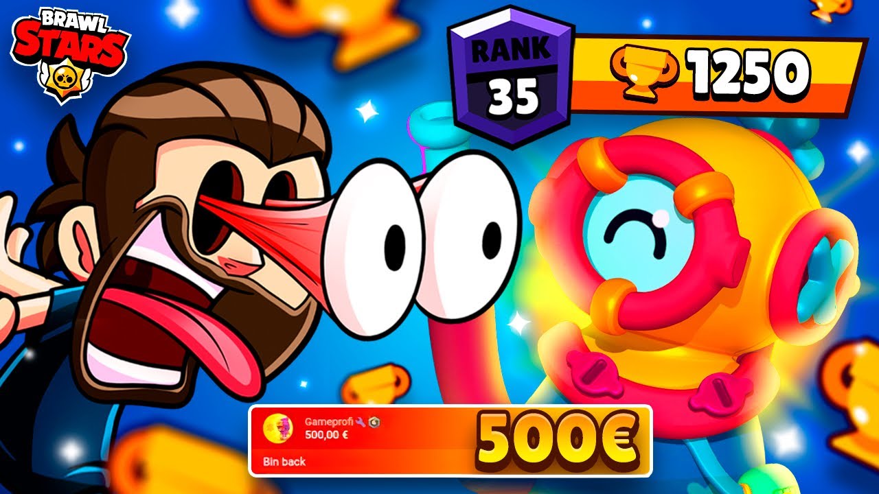 500€ SPENDE😱 + OTIS AUF R35 (1250🏆) GEPUSHT 🔥 - Brawl Stars deutsch ...