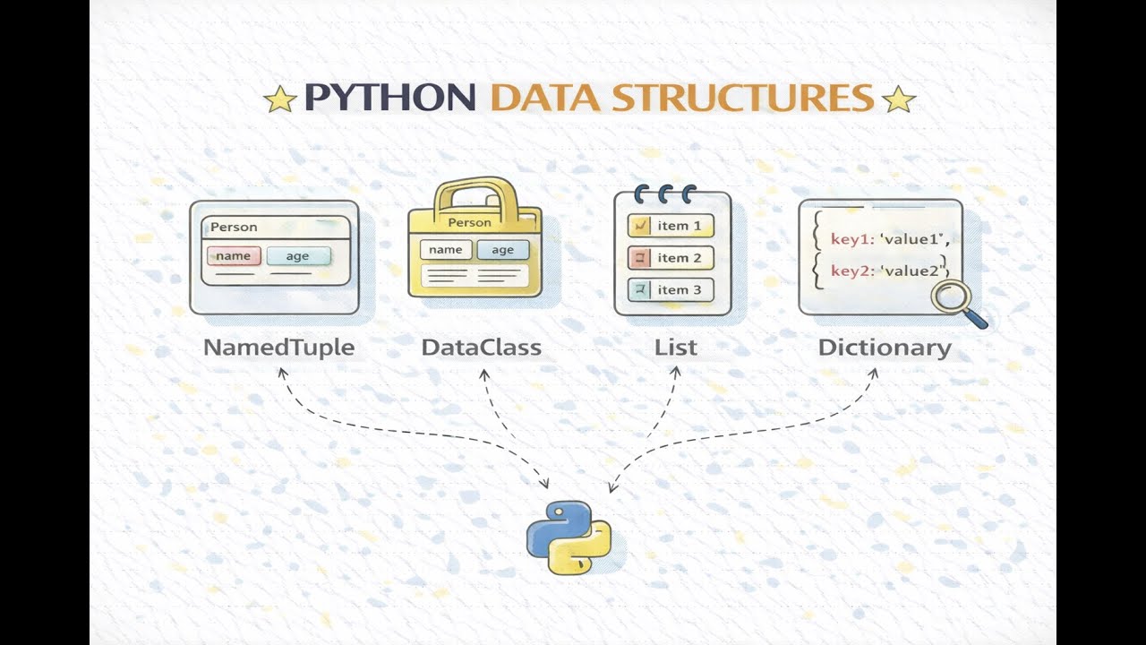 Video- Python Data Structures - YouTube