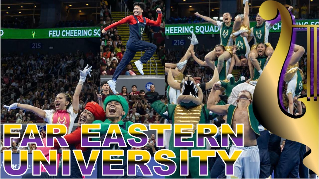 Far Eastern University (FEU) Cheering Squad - THE CHAMPIONS! 🏆🏆🏆 UAAP ...