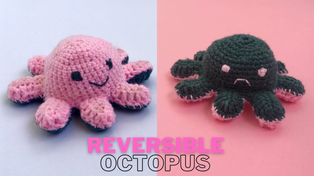 Reversible octopus plush | reversible octopus crochet pattern free ...