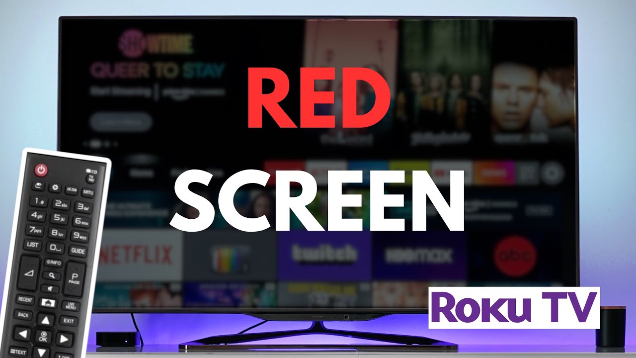 How To Fix Red Screen On Roku TV - Full Guide - YouTube