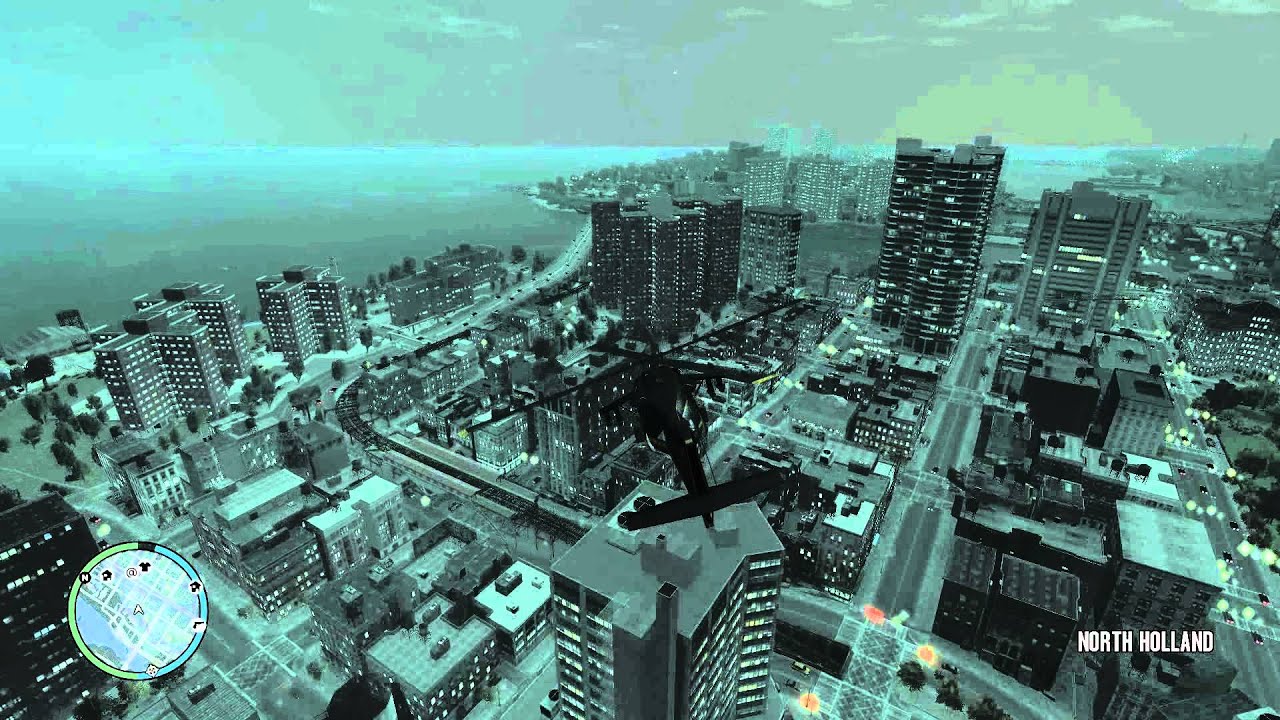 GTA IV || Beautiful Liberty City on MAX Draw Distance - YouTube