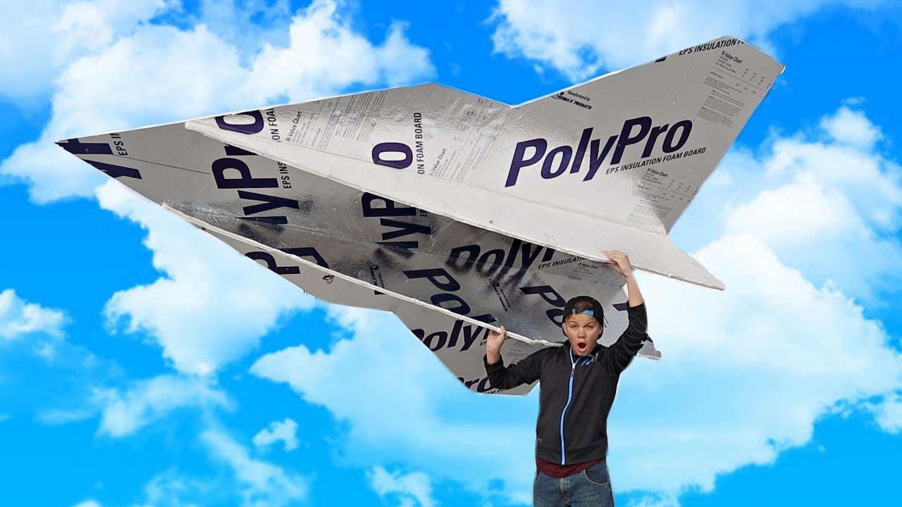 World s LARGEST Paper Airplane YouTube world-s-largest-paper-airplane-youtube