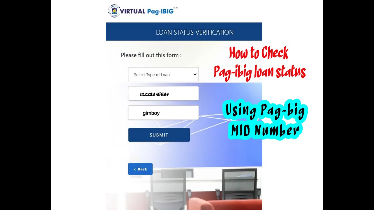 Pag-IBIG Loan Status Verification | MPL Loan - YouTube