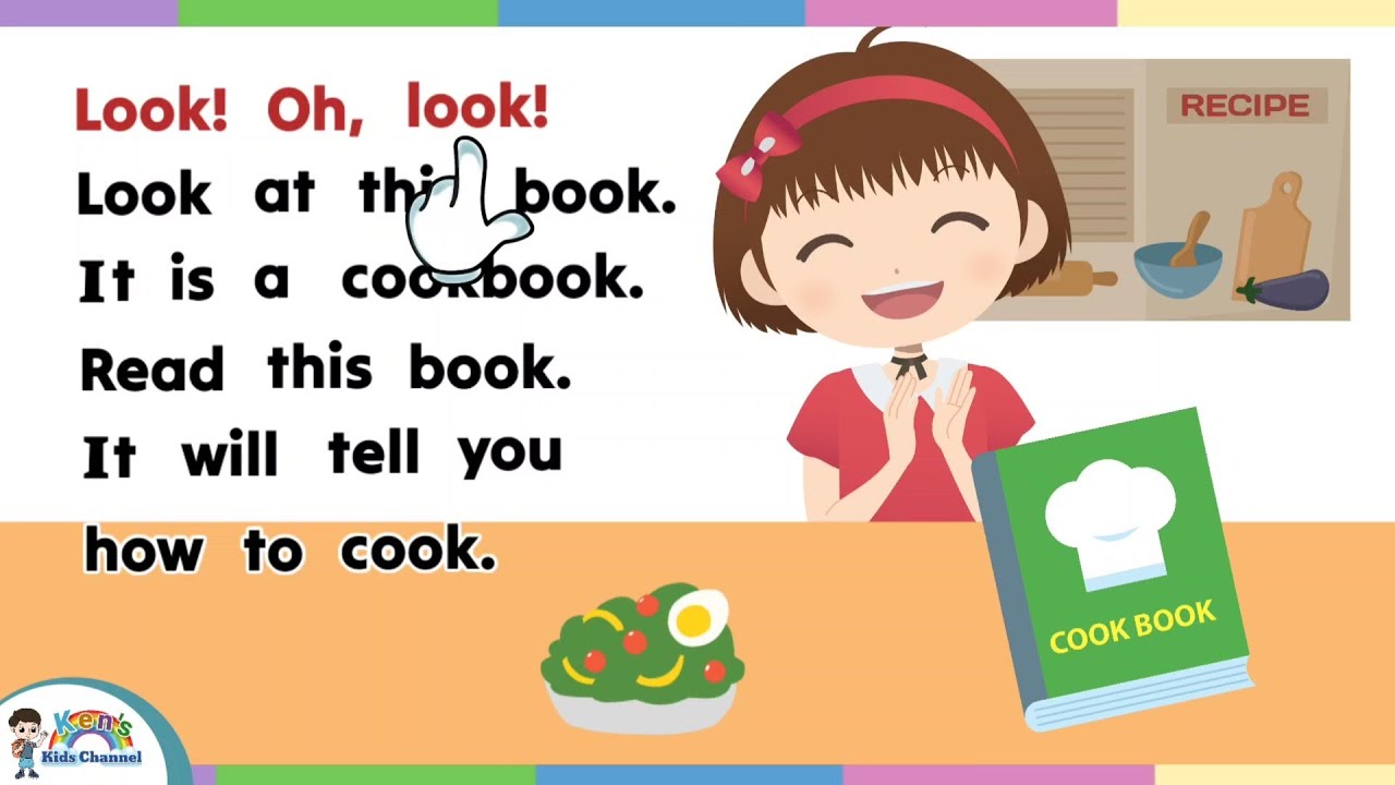 Learn to Read a Simple Story | Reading Practice for Nursery and ...