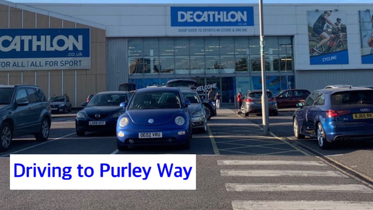 Driving to Purley Way at Decathlon || Hussain’s Punjabi World || - YouTube