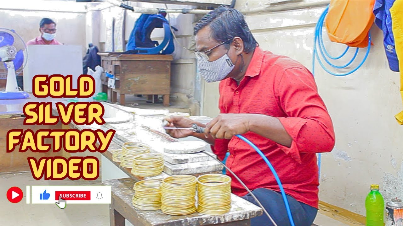 HOW TO MADE GOLD AND SILVER ||HOW PRODUCTS ARE MADE IN OUR FACTORY ...