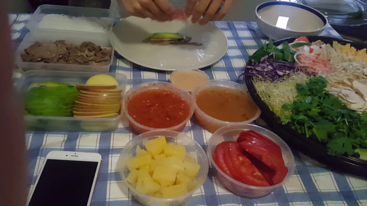 Rice paper roll,Korean Style.mp4 - YouTube