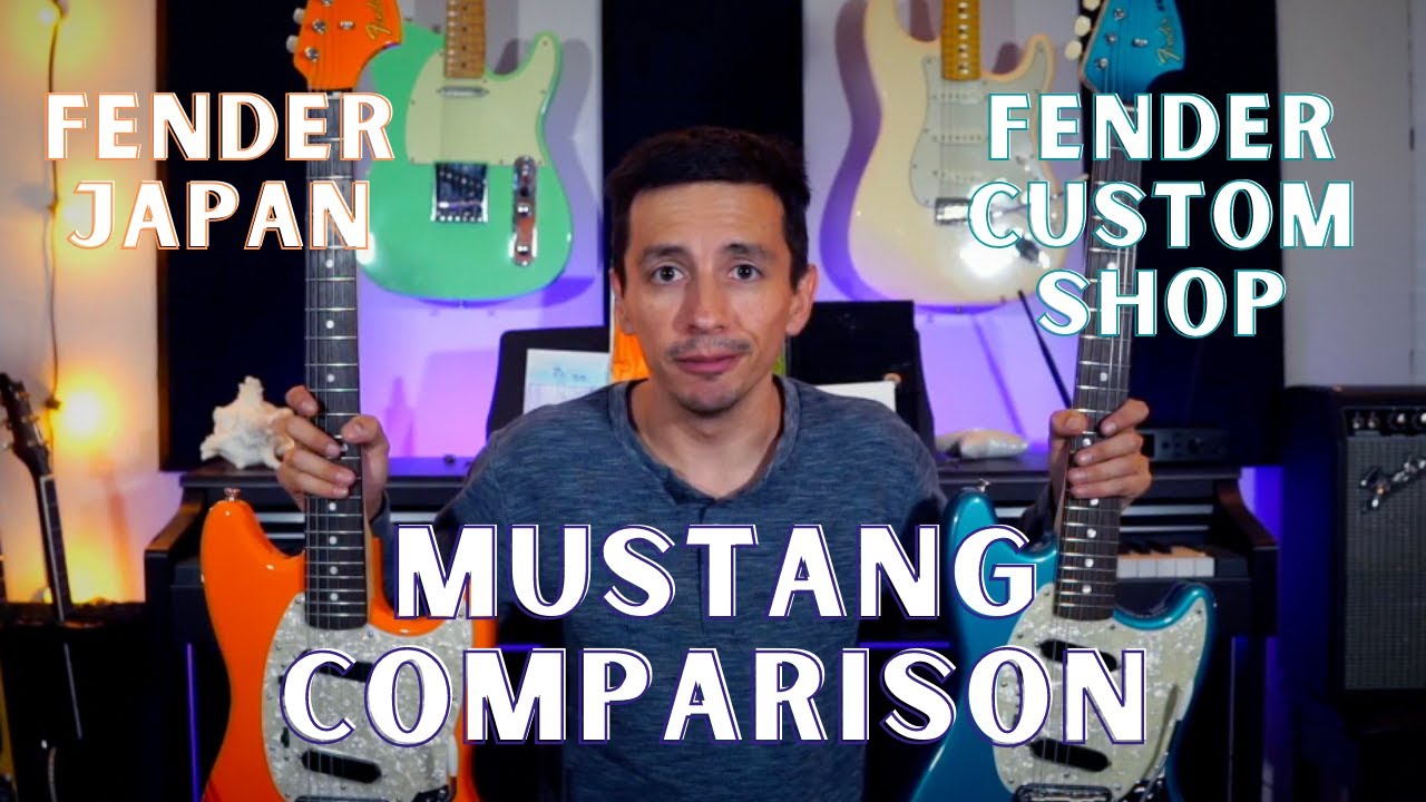 Fender Japan Mustang vs Fender Custom Shop Mustang... I didn't expect ...