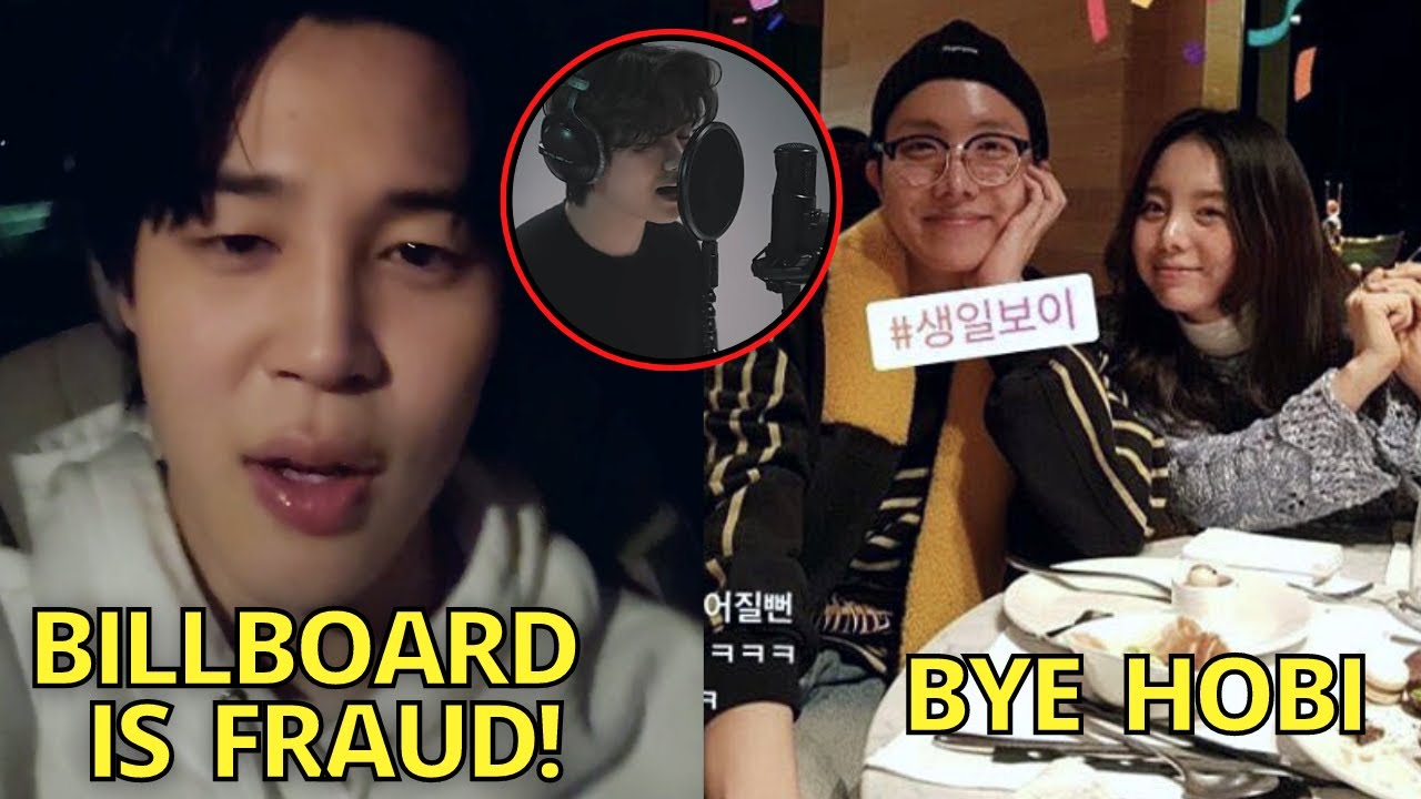 Jimin LIVE Responds to Billboard Snub, Jhope Last Dinner with Family Sister, Taehyung Studio BTS ...