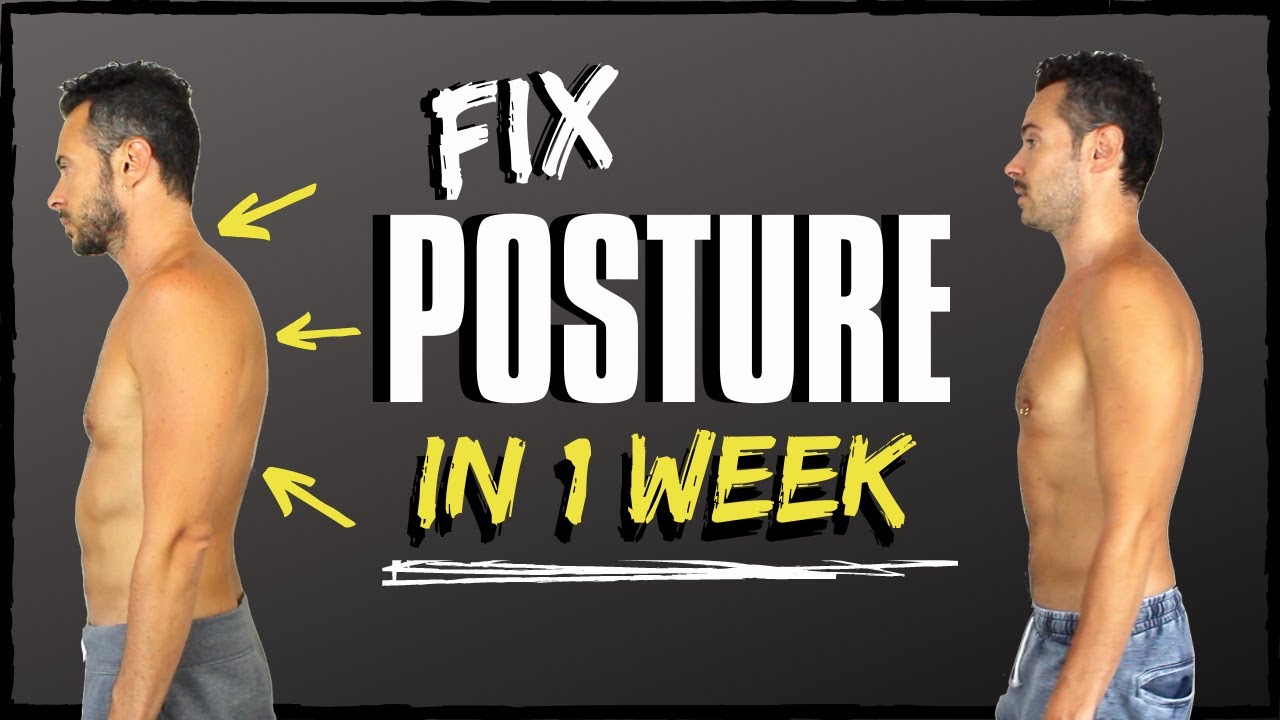 FIX POSTURE & LOOK SLIMMER in JUST 1 WEEK🚶‍♂️7 Day Body Transformation ...