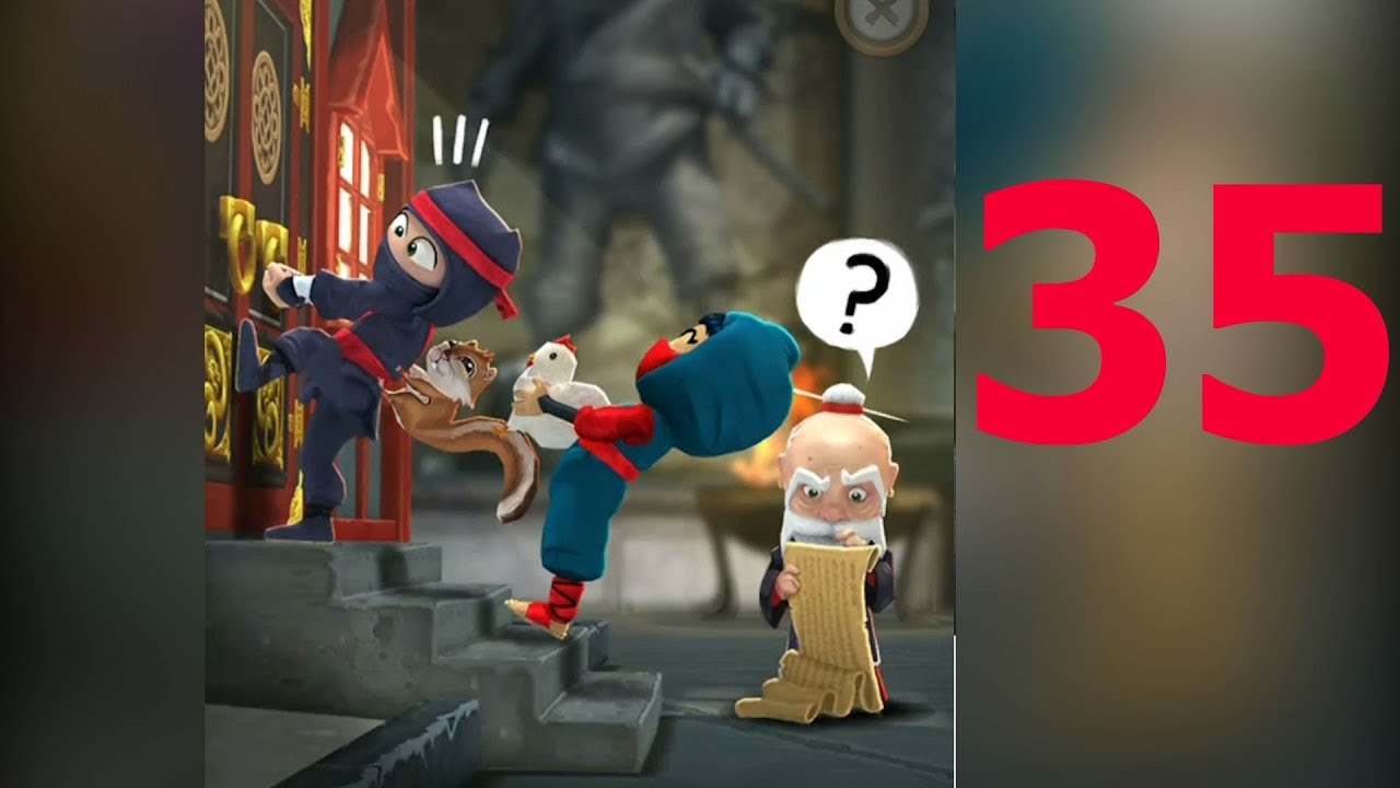Clumsy Ninja - Gameplay Walkthrough Part 35 - Level 37-38 | BuddyFun ...