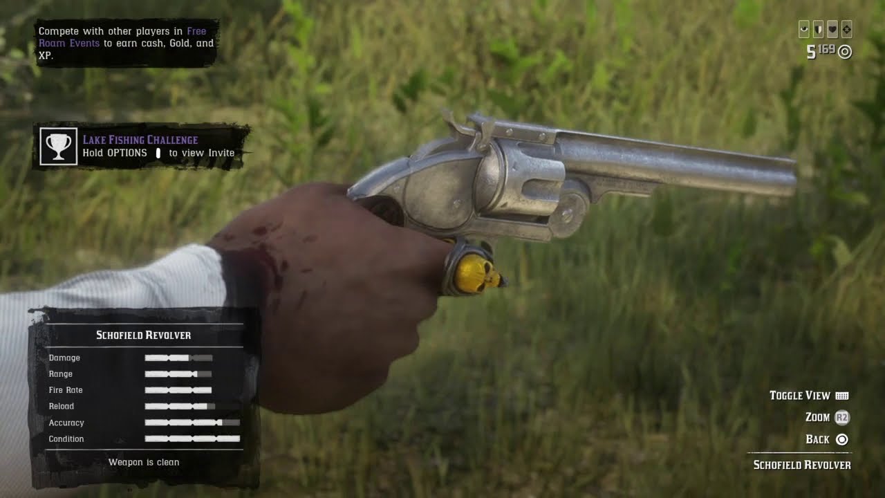 Red Dead Online - Schofield Revolver VS LeMat Revolver - YouTube