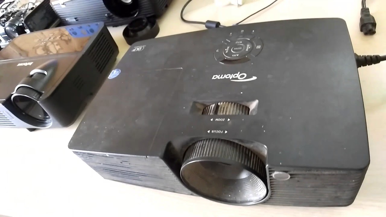 Repair and fix error optoma s316 projector no power source - Lh: 0936. ...