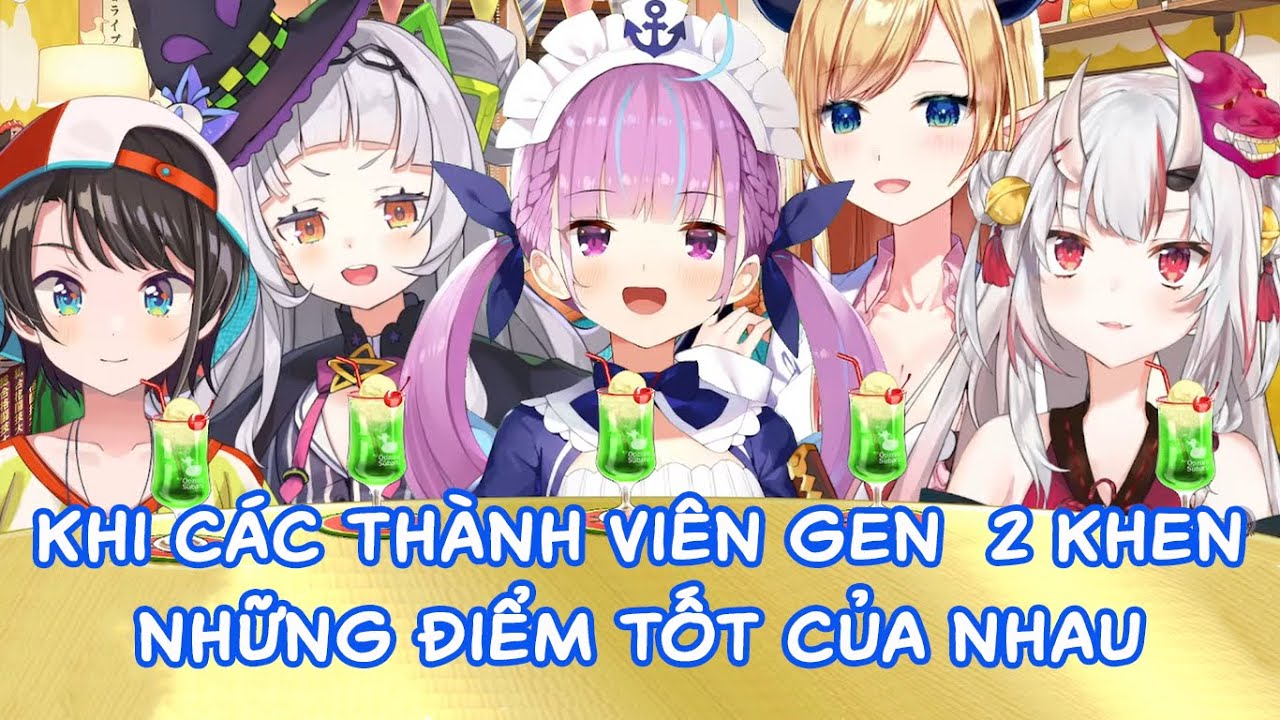 Khi các thành viên Gen 2 khen những điểm tốt của nhau. - YouTube