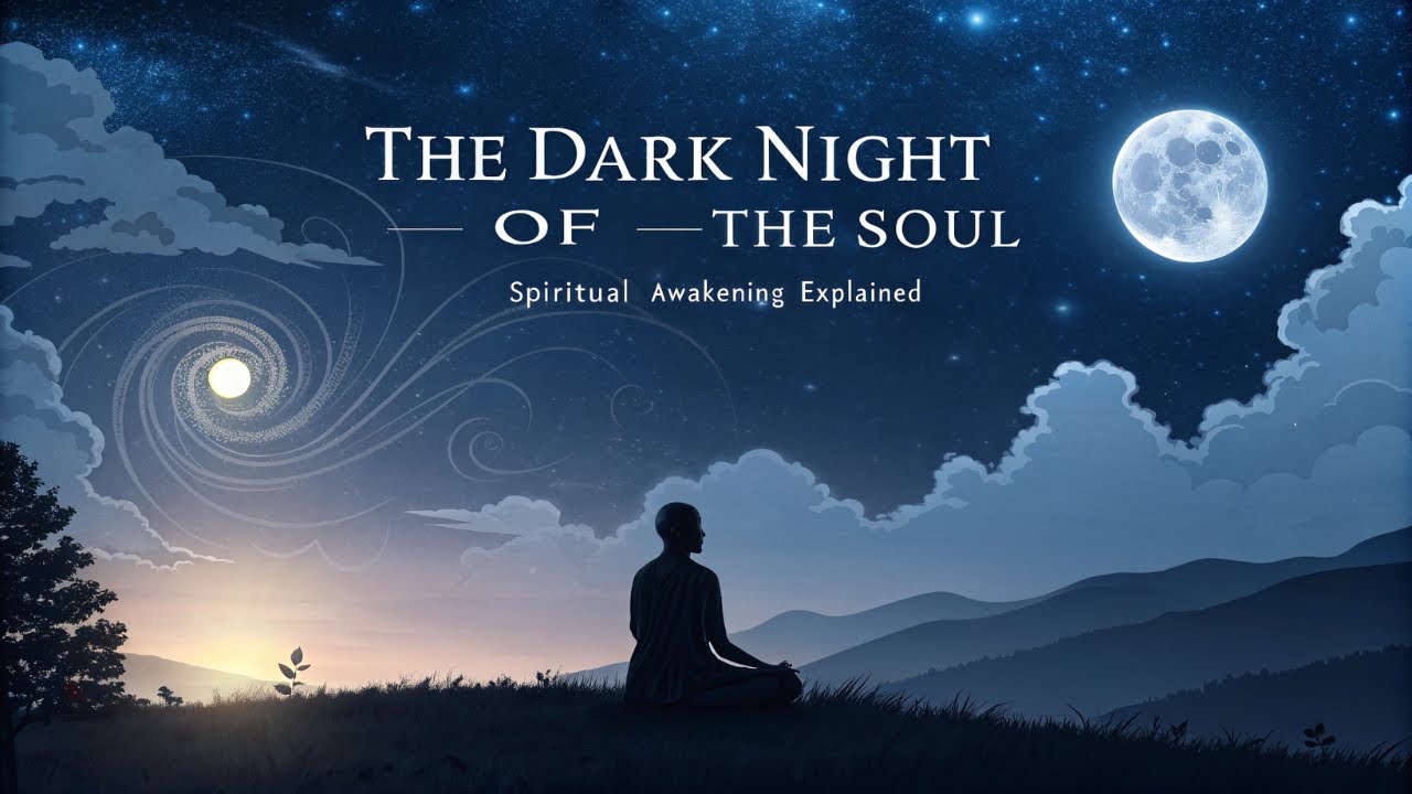 🌘 The Dark Night of the Soul 🔮 Spiritual Awakening Explained | Deep ...