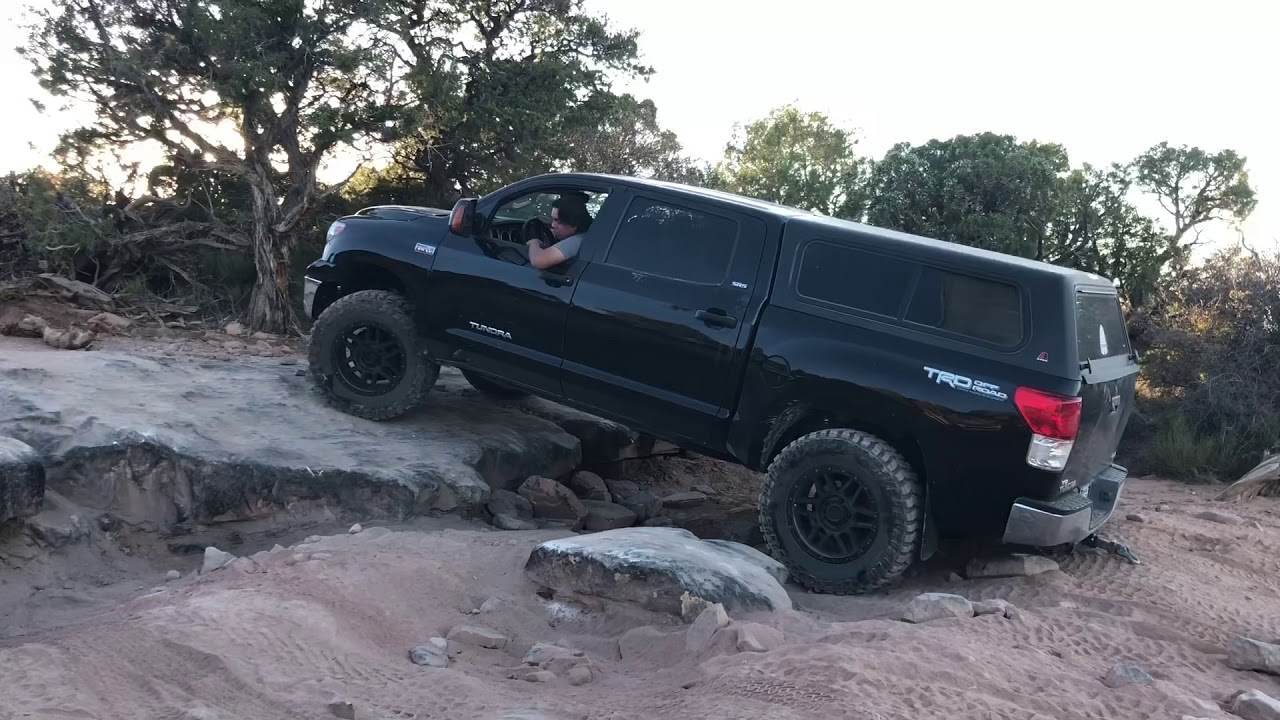 Toyota Tundra Crewmax Moab Top of the World - YouTube