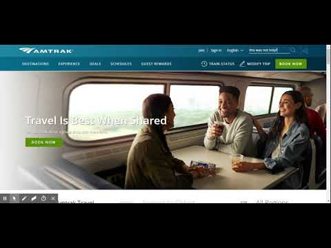 Amtrak Tickets Schedules and Train Routes - YouTube