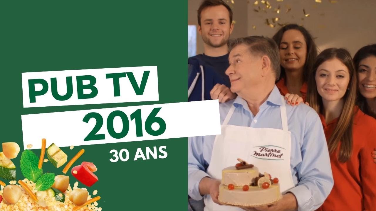 Pierre Martinet - PUB 2016 30 ans de salades traiteur ! - YouTube