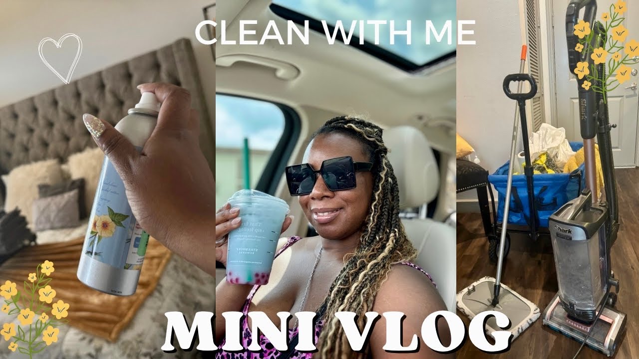 Clean with me | Cleaning Reset + Mini Vlog Motivation & Tips Quick Turn ...