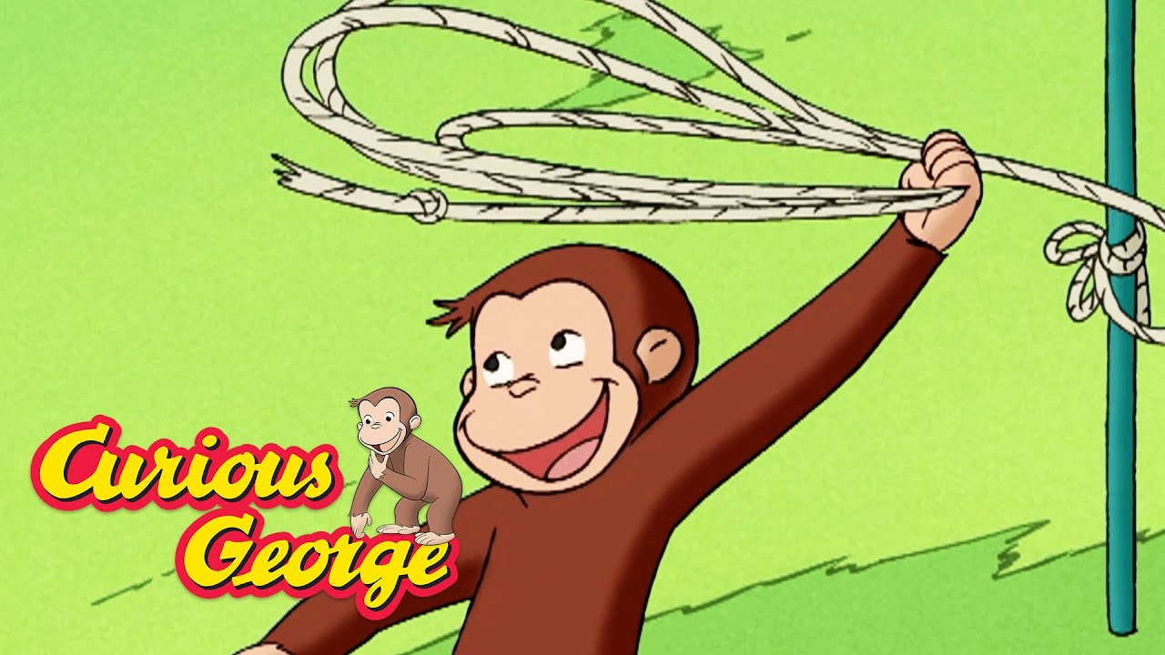 Curious George 🐵 A Day in the Life of a Monkey 🐵 Kids Cartoon 🐵 Kids ...