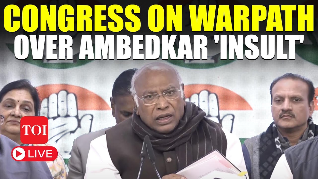 'Dalit Hater': Congress Tears Into Amit Shah For 'Insulting' Ambedkar ...