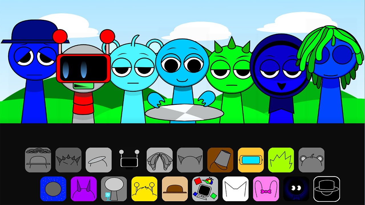Incredibox - Sprunki modded (ALL Characters Together) @Difficultyblocks ...