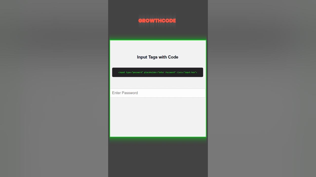 🔥 Amazing Animated Input Fields with Smooth Transitions | HTML CSS ...