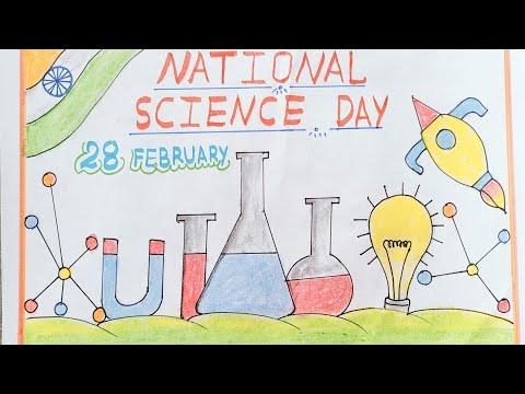 NATIONAL SCIENCE DAY DRAWING, EASY DRAWING ART'S #artwork #art #easy # ...