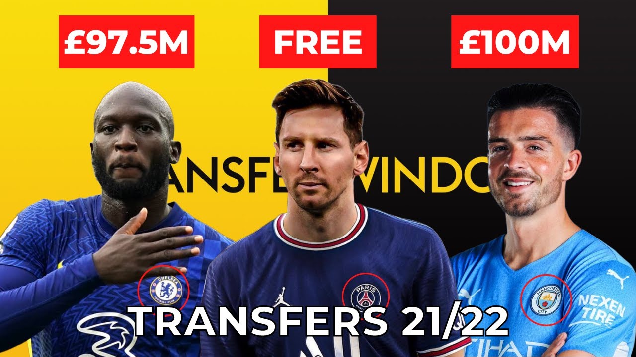THE BEST PLAYER TRANSFERS IN THE 21/22 TRANSFER WINDOW !!! Fifa 21 ...