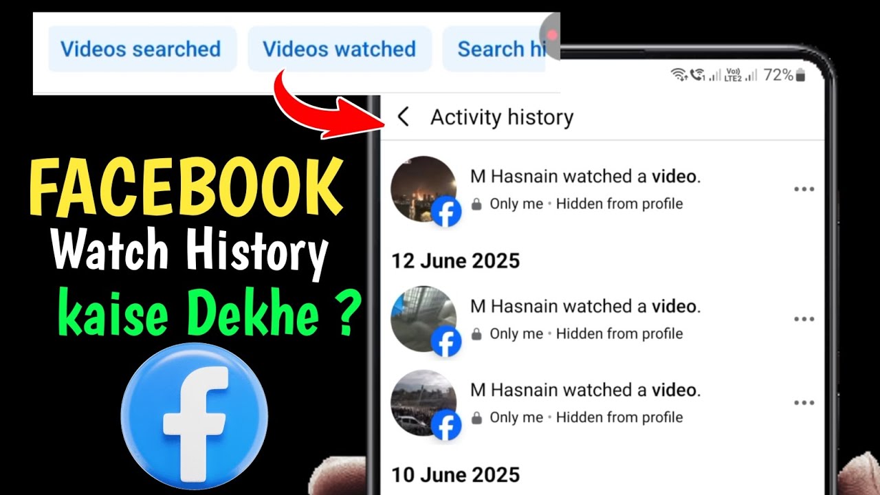 Facebook Watch History | How to Find Facebook Watch History | FB Watch ...
