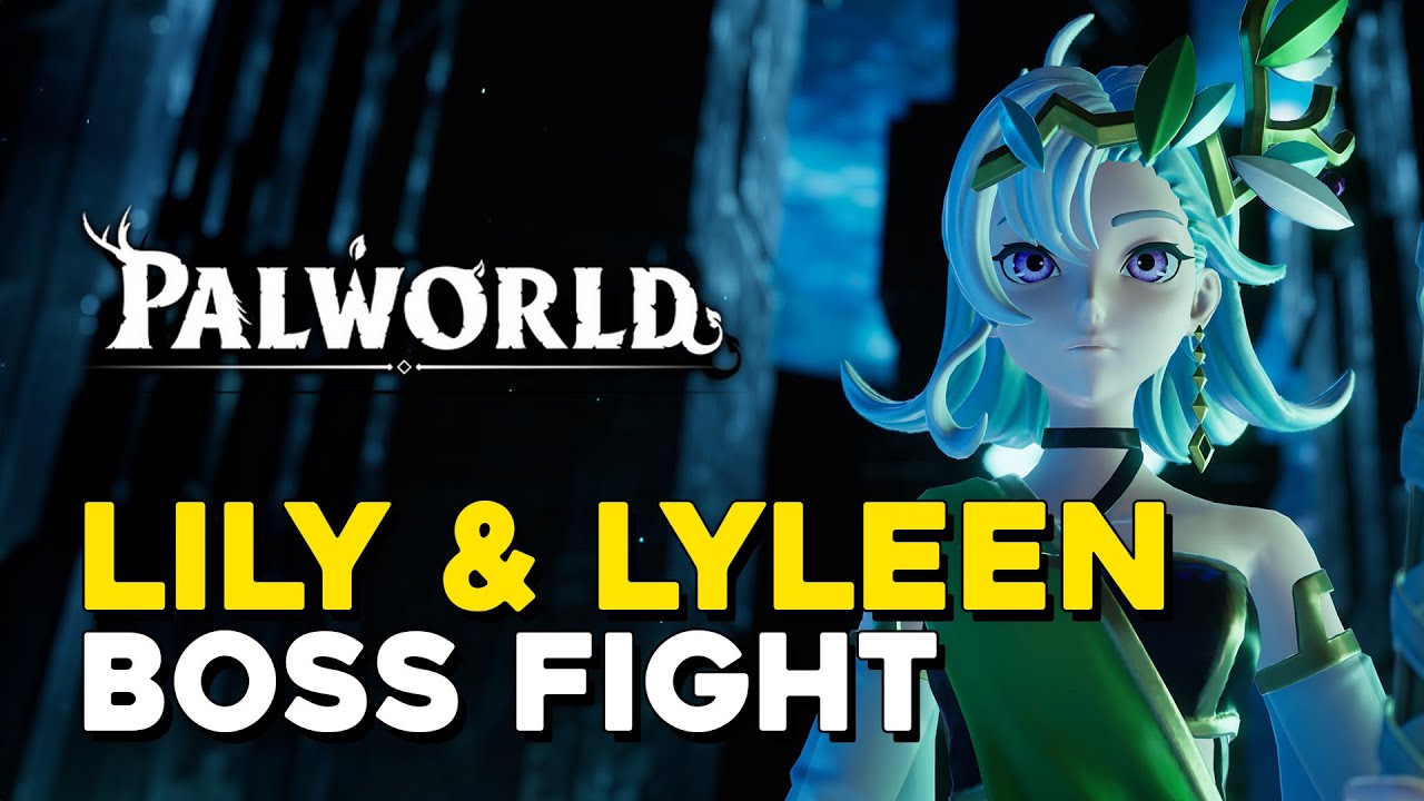 Palworld Lily & Lyleen Boss Fight - YouTube