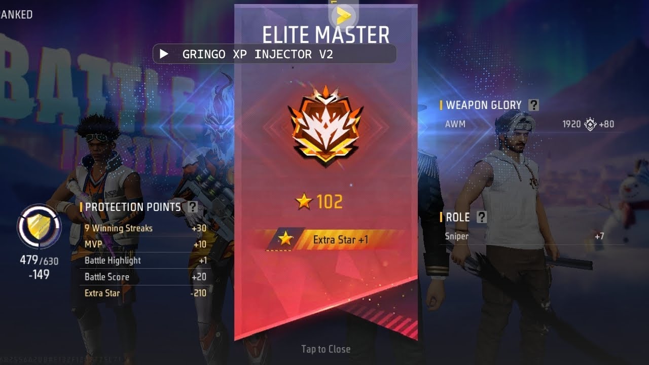 INJEC GRINGO - WORK RANK/CSR - AIMKIL-AIM FIRE - AIM SCOPE - EXP LINE - ESP NAME @fingkanvip ...