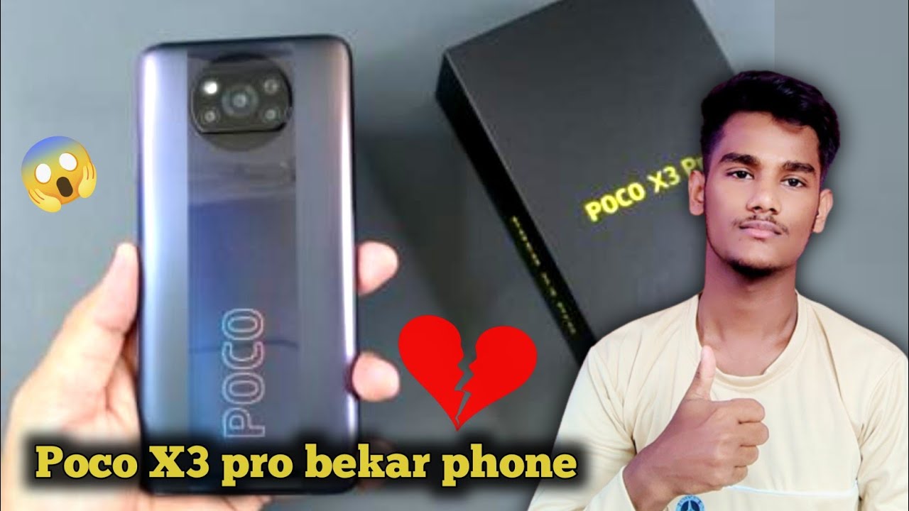 PHONE WAS DAMAGED RECEIVED AFTER 45 DAYS | POCO X3 PRO - YouTube