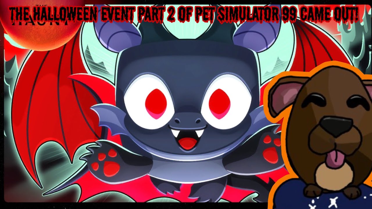 The Halloween event part 2 of Pet Simulator 99 came out! - YouTube
