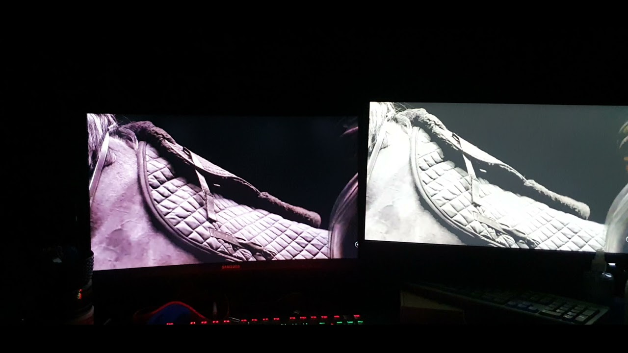 QLED IPS vs LED IPS - YouTube