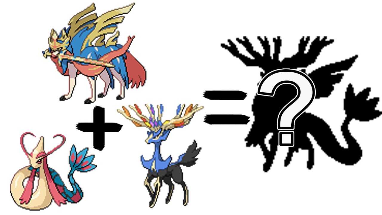 Pokemon Fusion Sprite Request #94: Milotic Xerneas Zacian - YouTube